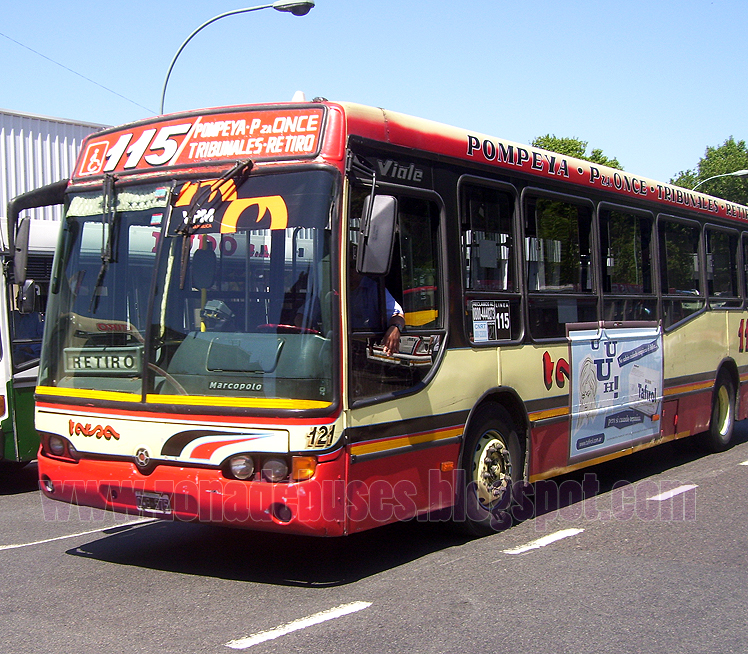 Colectibus - Zona de Buses: LINEA 115