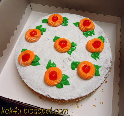 Kek4u Homemade Cakes and Chocolate: Kek Oren Sunquick