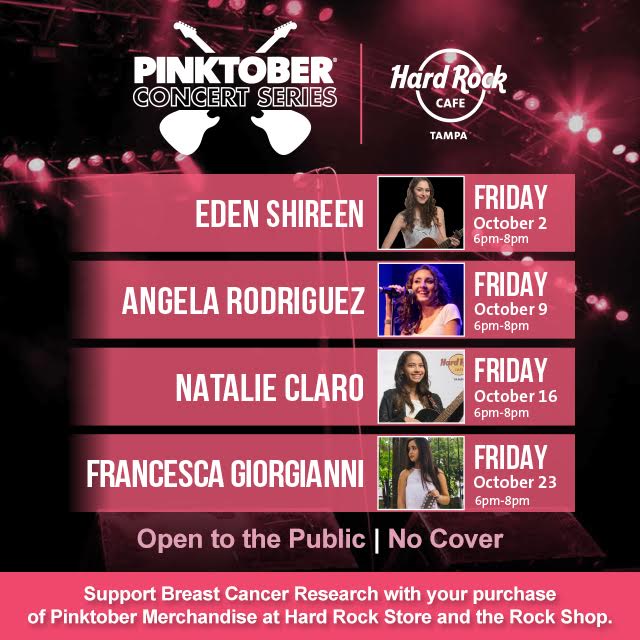 It's Pinktober at Seminole Hard Rock Tampa | I Run For Wine