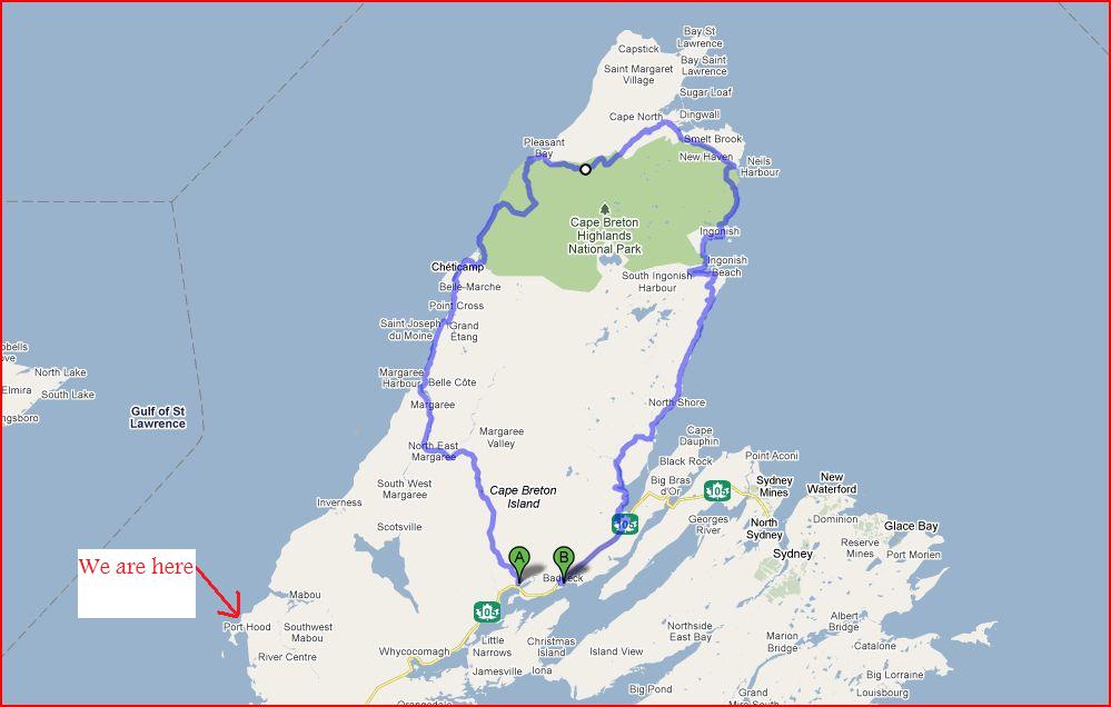 Travel with Kevin and Ruth: Port Hood, Cape Breton Island