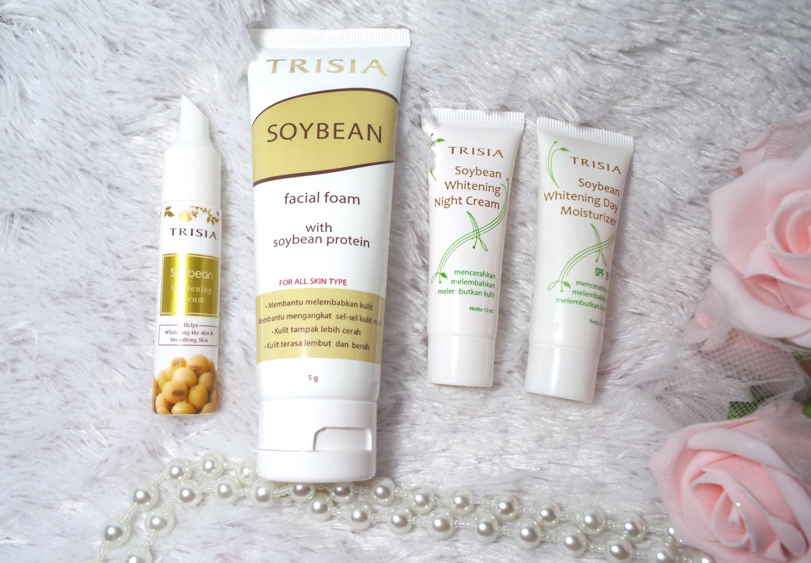 Food4Skin 04 : Trisia Cosmetics Soybean Whitening Series (SPONSORED ...