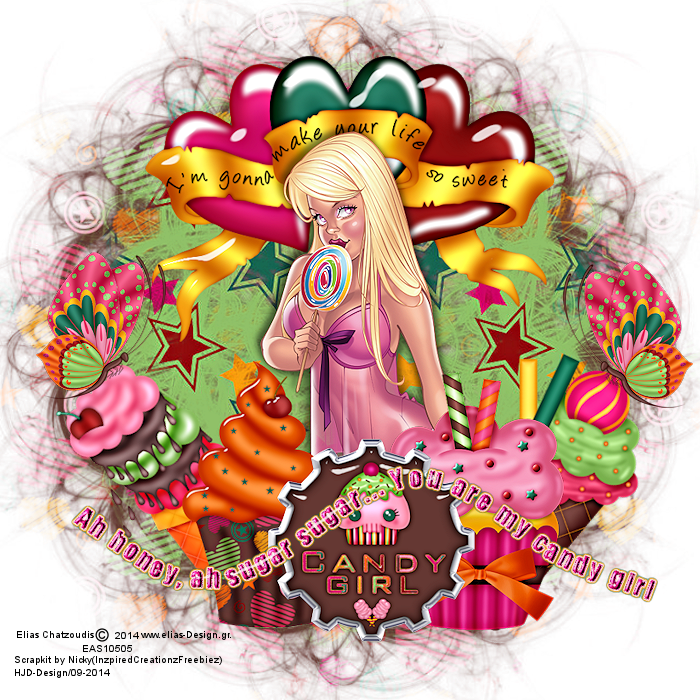 Tutorials Of Hjd Design Candygirl 2