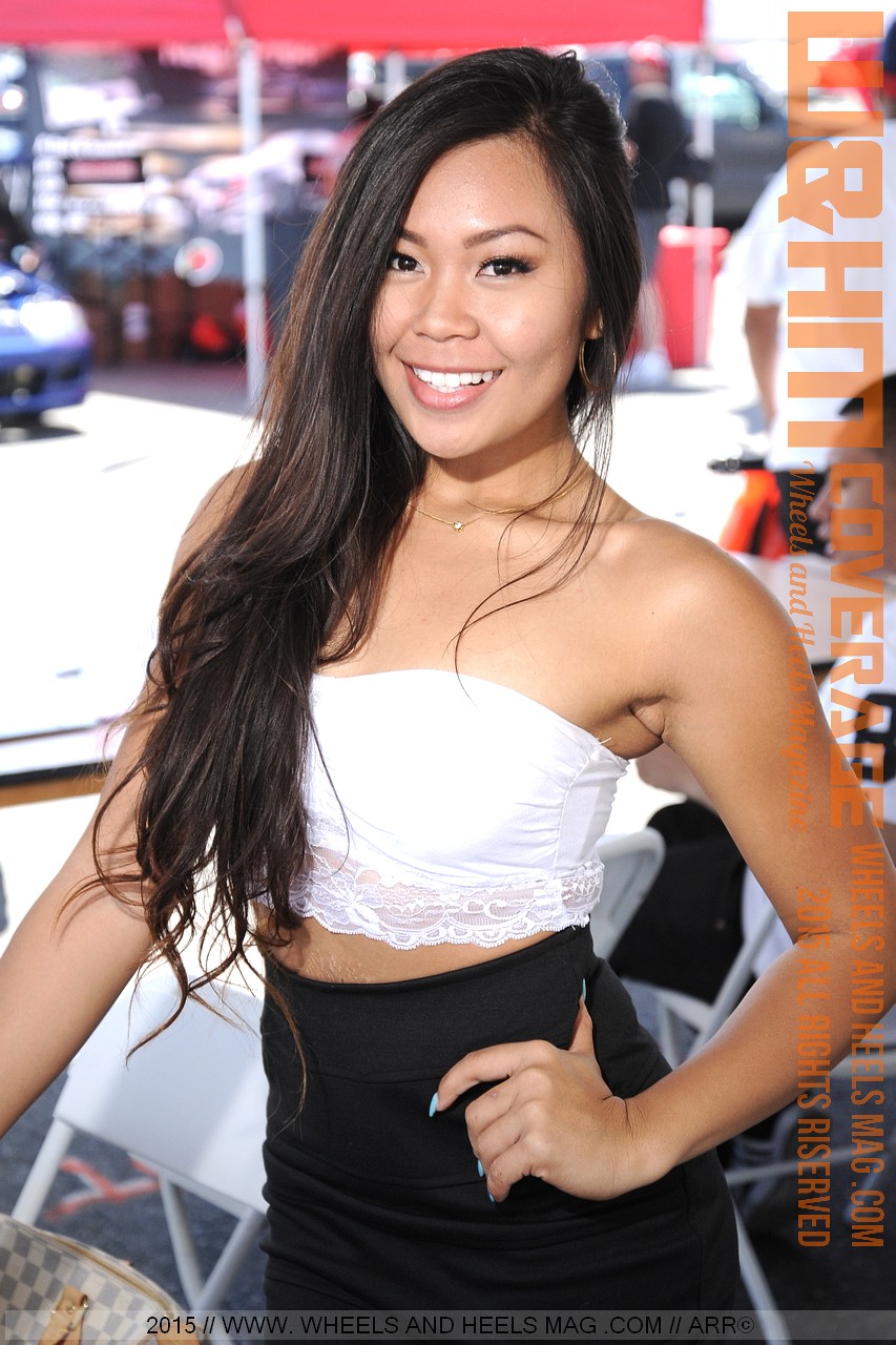 #IDRC Import Model Lounge at The Hot Fontana Import Drag Race Event ...