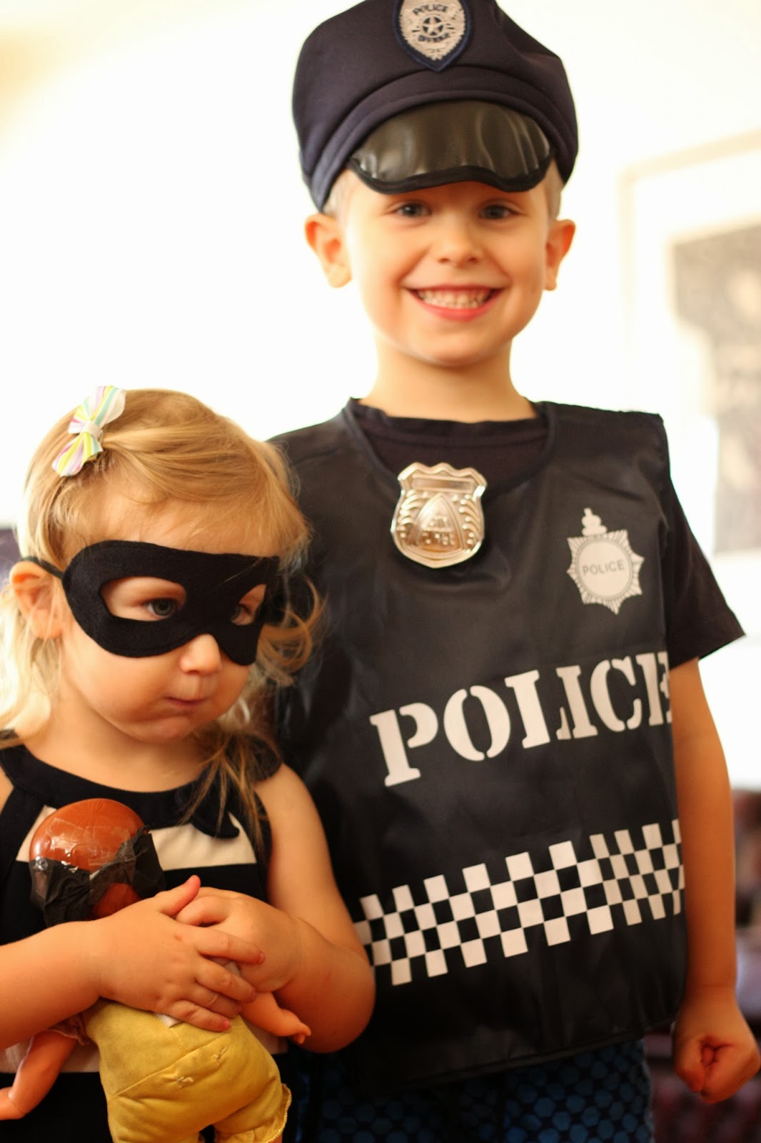 Mini Mayhem: Cops and Robbers birthday party