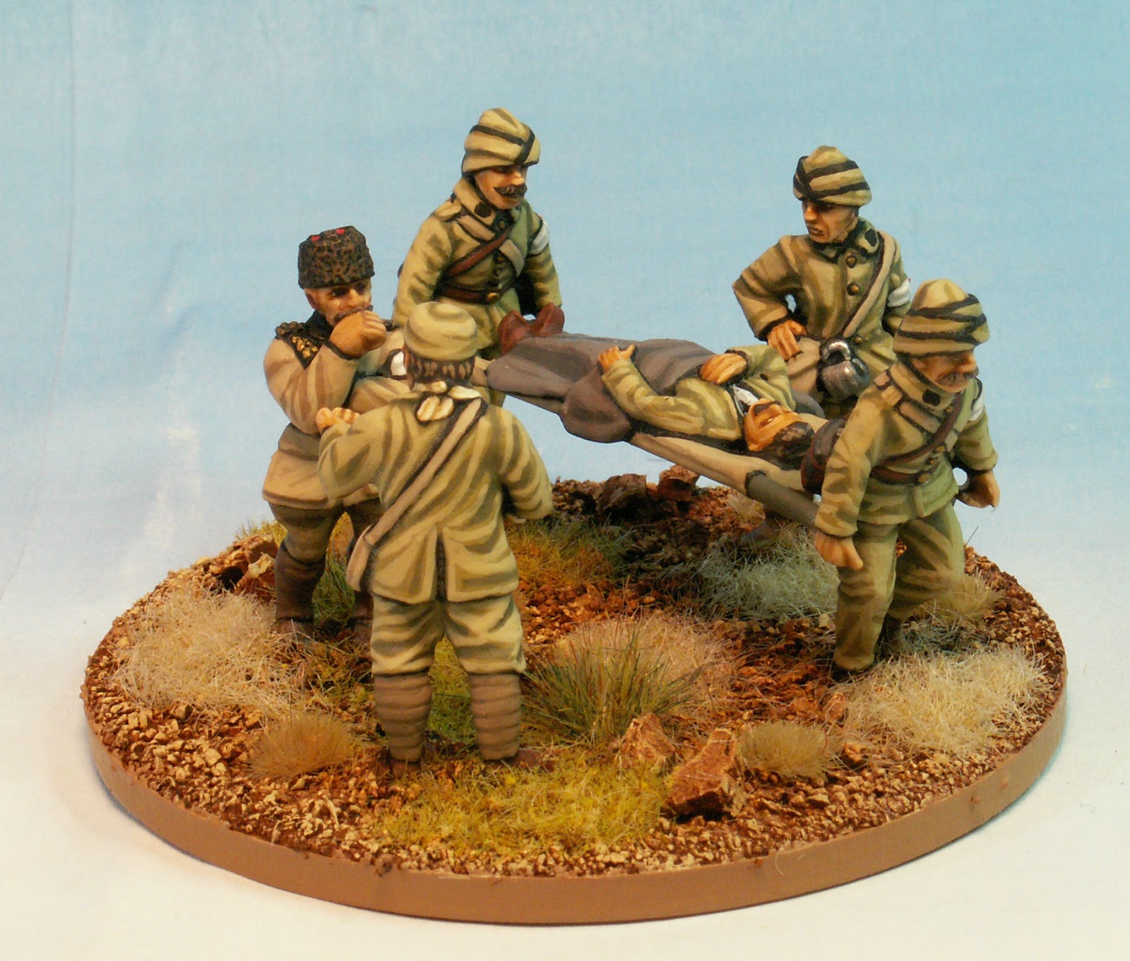 Over Open Sights: WW1 Ottoman Medical Aid Station. WW1 Camel Ambulance 2.