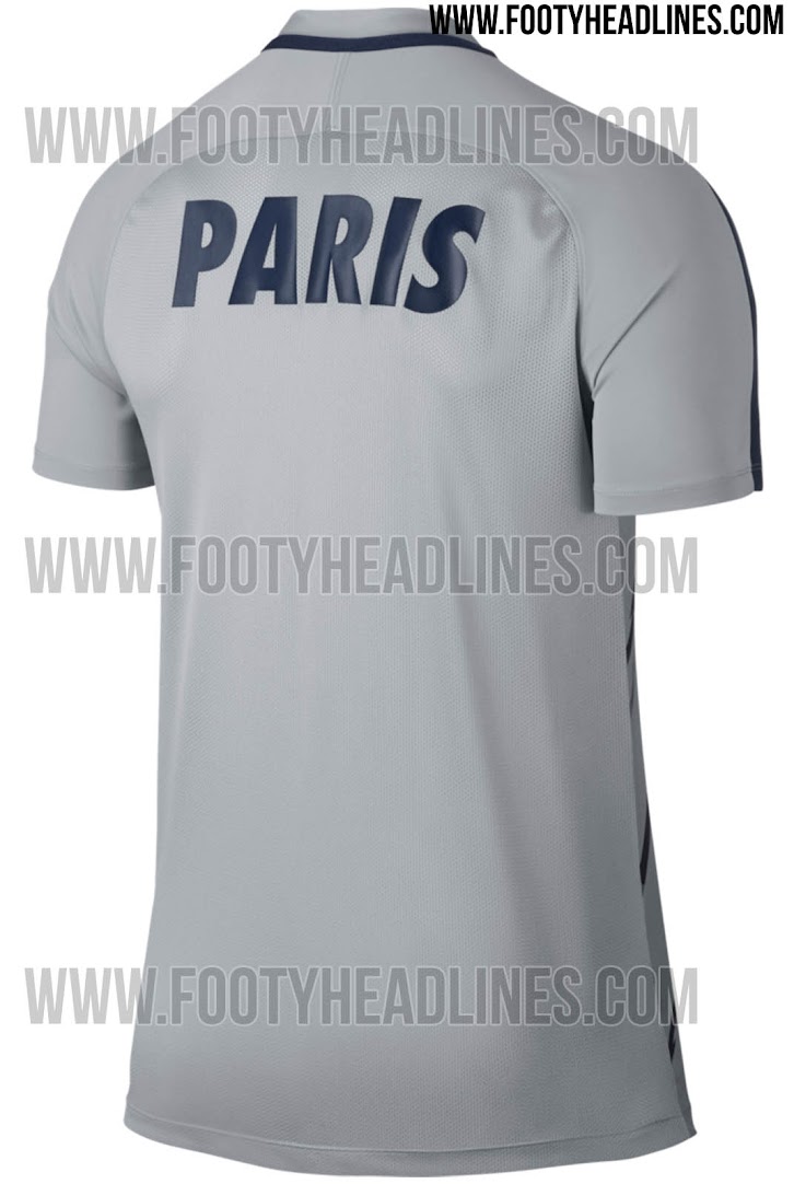 Paris Saint-Germain 2017 Pre-Match Jersey Released - Footy Headlines