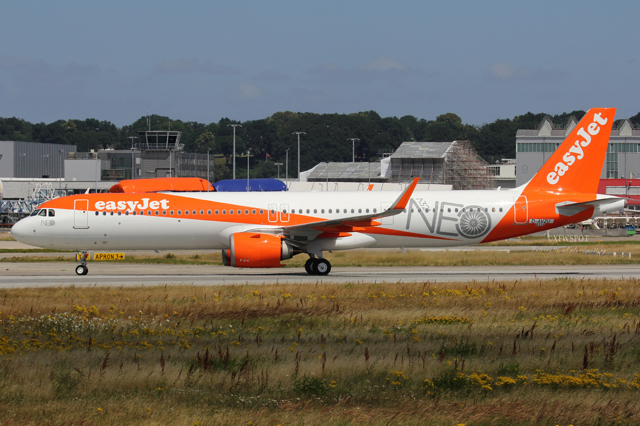 Airbus Hamburg Finkenwerder News: A321-251NX, EasyJet, G-UZMA, (MSN ...