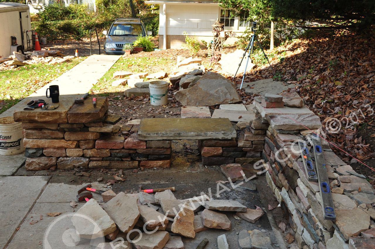 ROCKIN WALLS: Merrymount Project Lintel Drain Build and Rebuild.