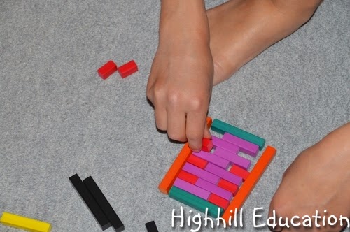 Highhill Homeschool: Cuisenaire Rod Patterns