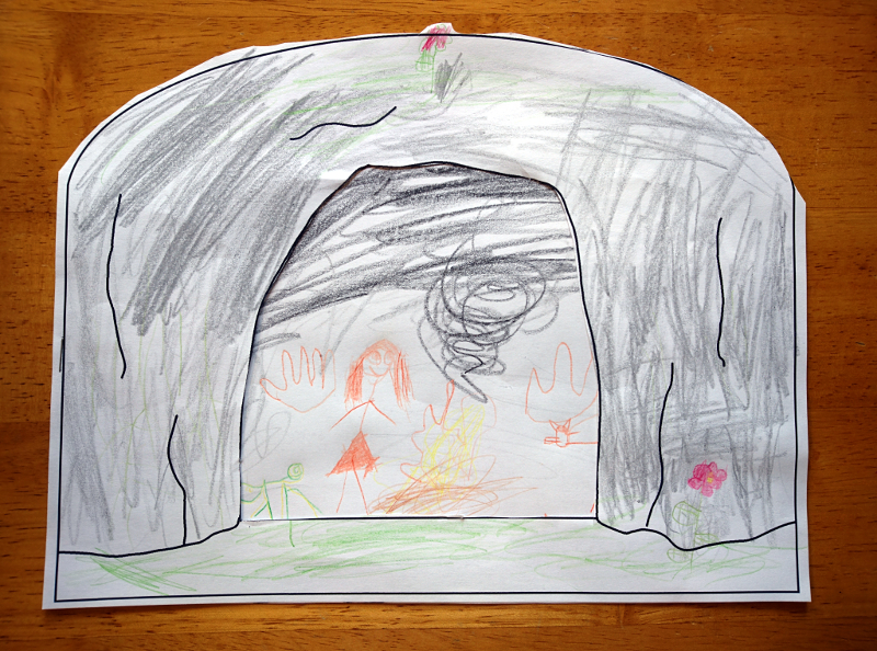 Imaginative Homeschool: Caves: Free Printable Book