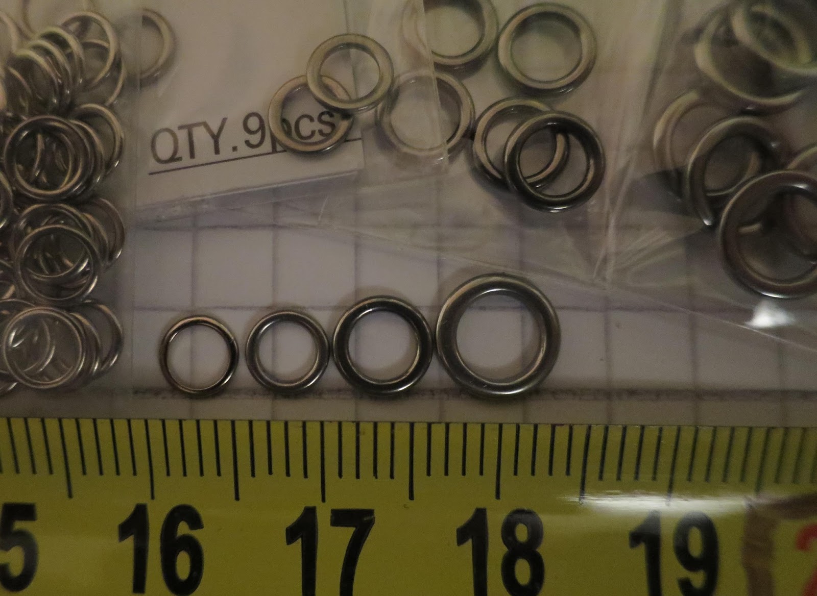 Tackle, tackle, tackle ...: Solid Rings; Xesta,Owner,Shout,Aliexpress...