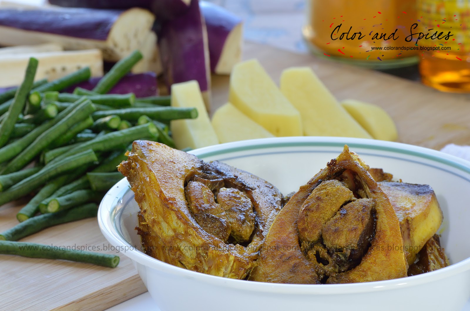 Color and Spices: Ilish macher jhol....Hilsa with vegetables..