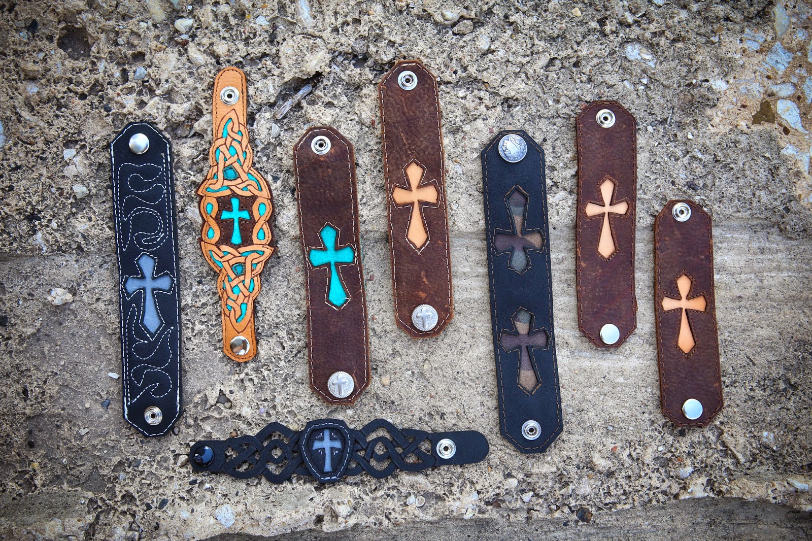 James Bands: Cross Cuffs