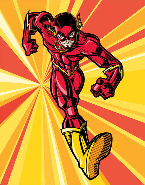 The Blot Says...: The Flash “Barry” Print by Tracy Tubera