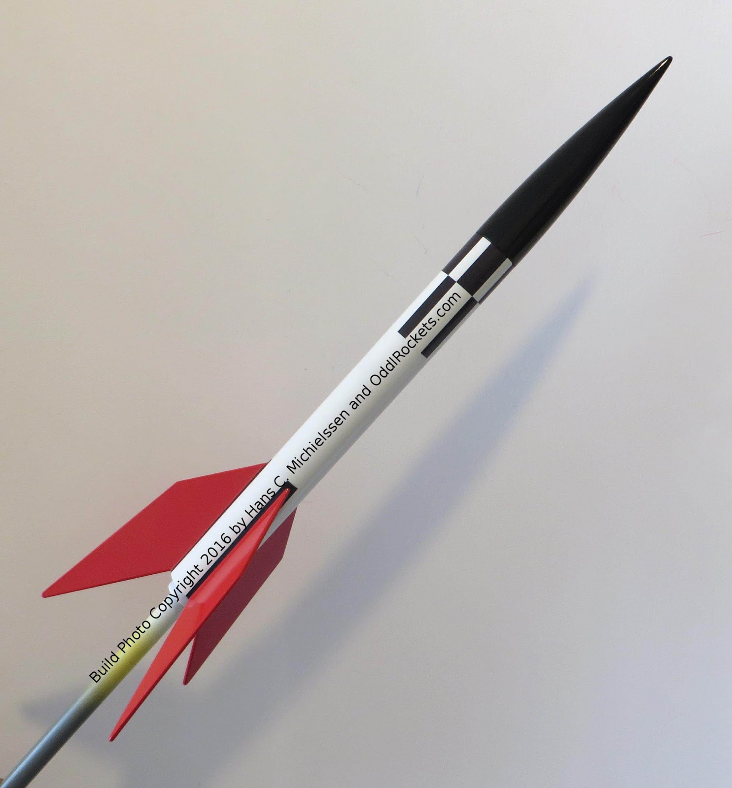 Model Rocket Building: Centuri Astro 1, Finished