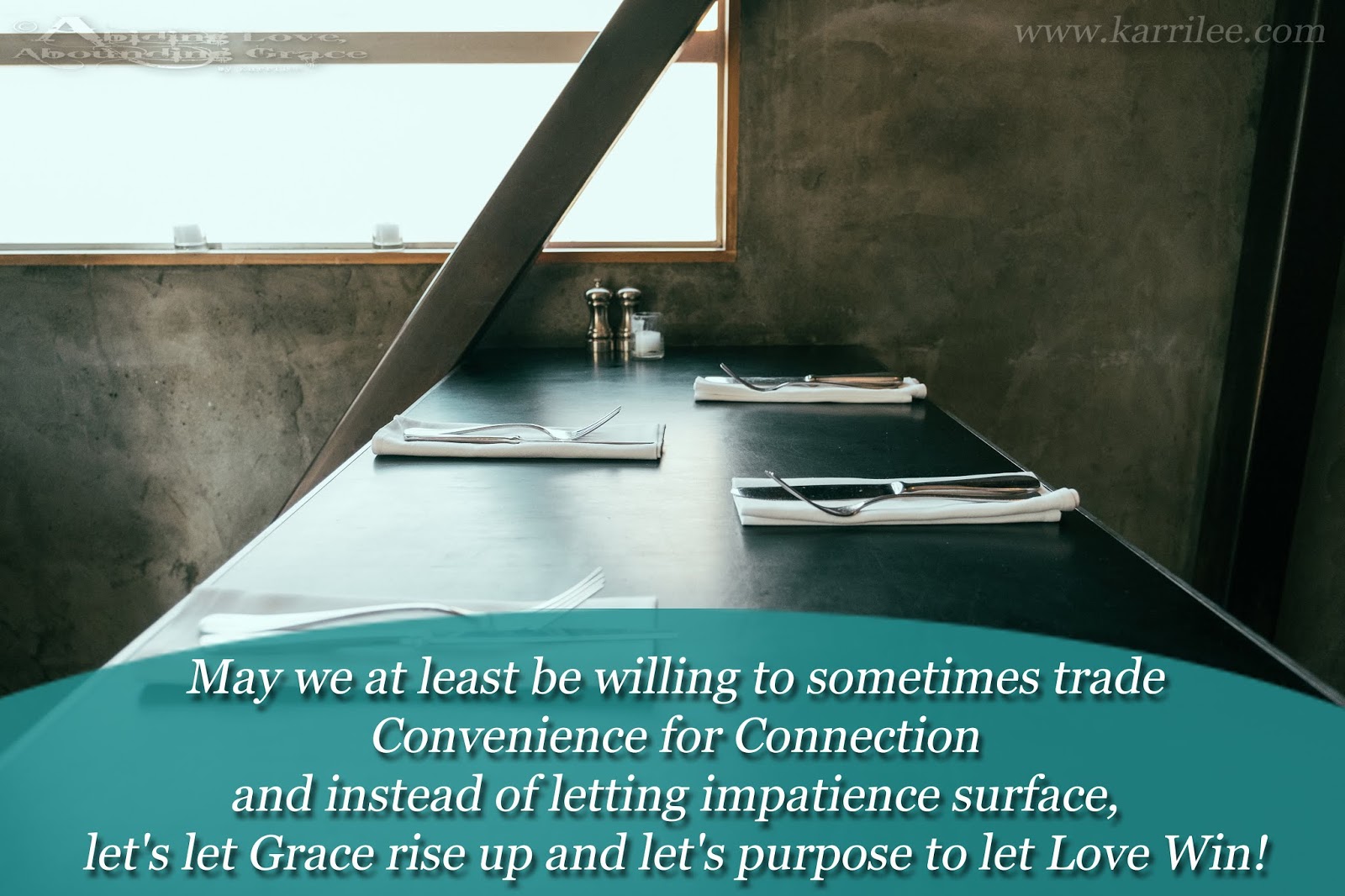 Abiding Love, Abounding Grace: When Not Everything Convenient is Great ...