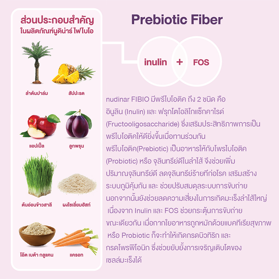 nudinar FIBIO - Oil Palm Fiber & Prebiotic Fiber: nudinar FIBIO - Palm ...