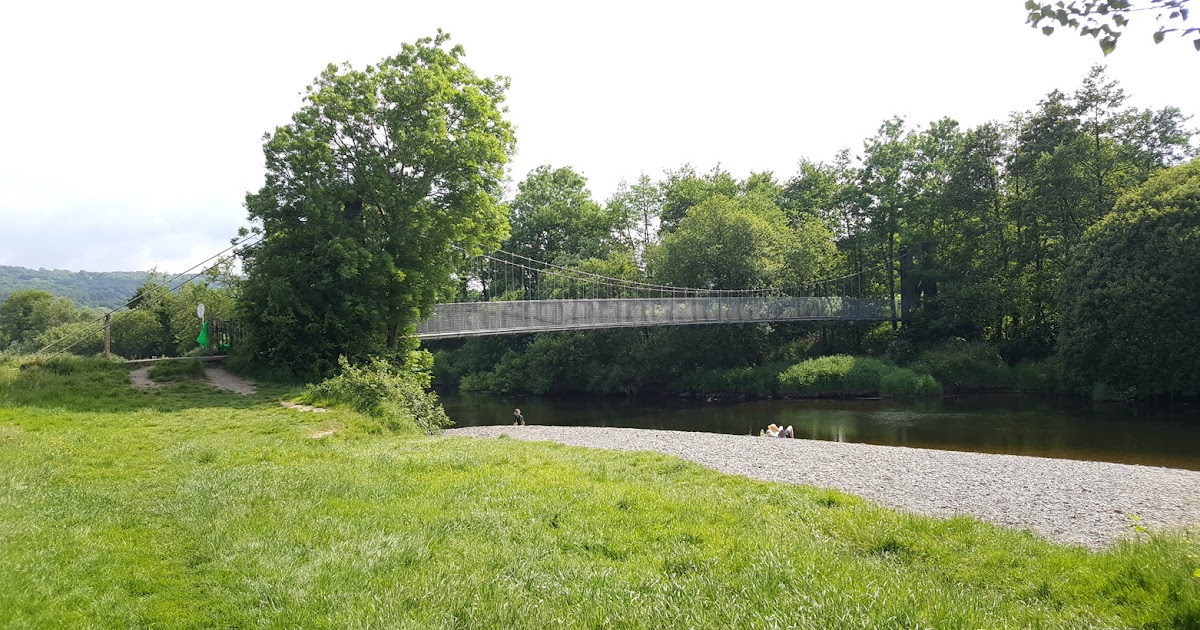The Happy Pontist: Welsh Bridges: 13. Llandeilo Suspension Bridge