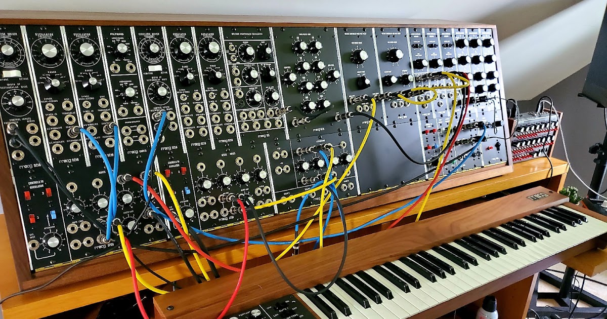 MATRIXSYNTH: Moog System 35 2016 Oak