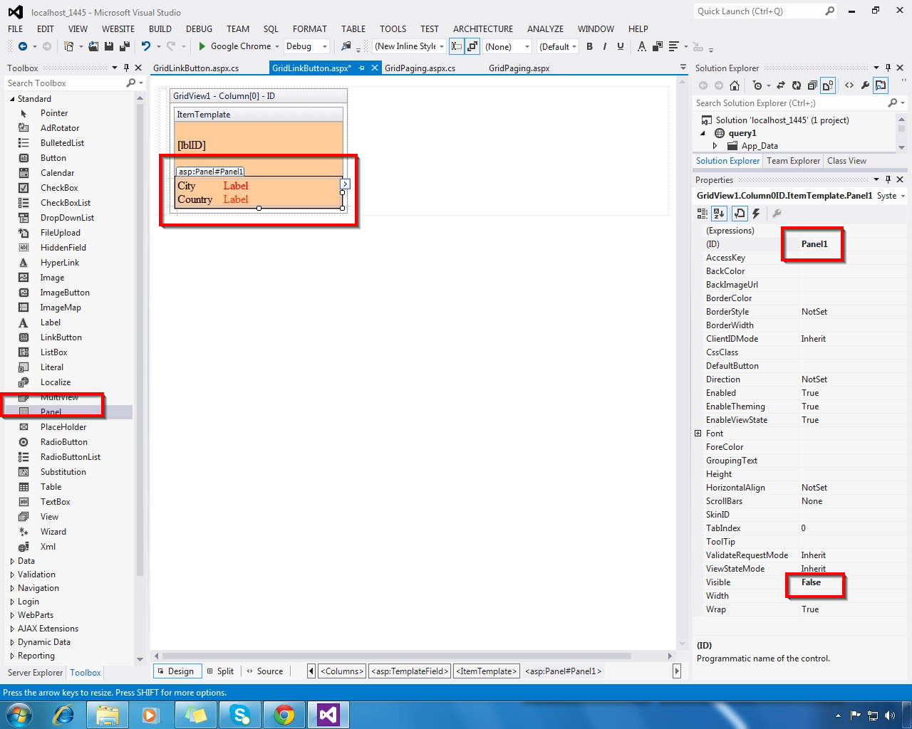 LinkButton Click Event Inside GridView Using SelectedIndexChanged in ...