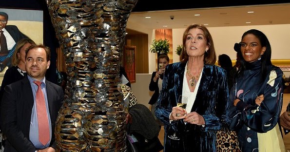 Princess Caroline attended the Malaika Foundation's charity event ...