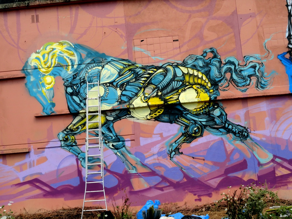 Art on Train: Art Osons Cergy