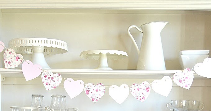 DIY Heart Banner - My Someday in May