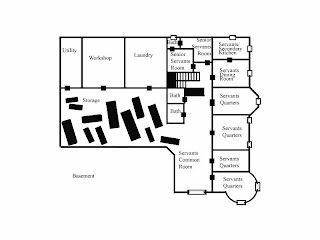 Daune O'Shaunnessey: The Franklin Castle - Floor Plan