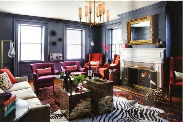 Eye For Design: Decorating With Zebra Rugs....A Contemporary Classic