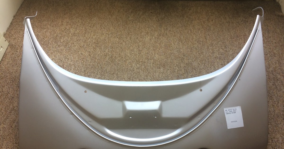 1965 VW Beetle Restoration: New BBT rear valance