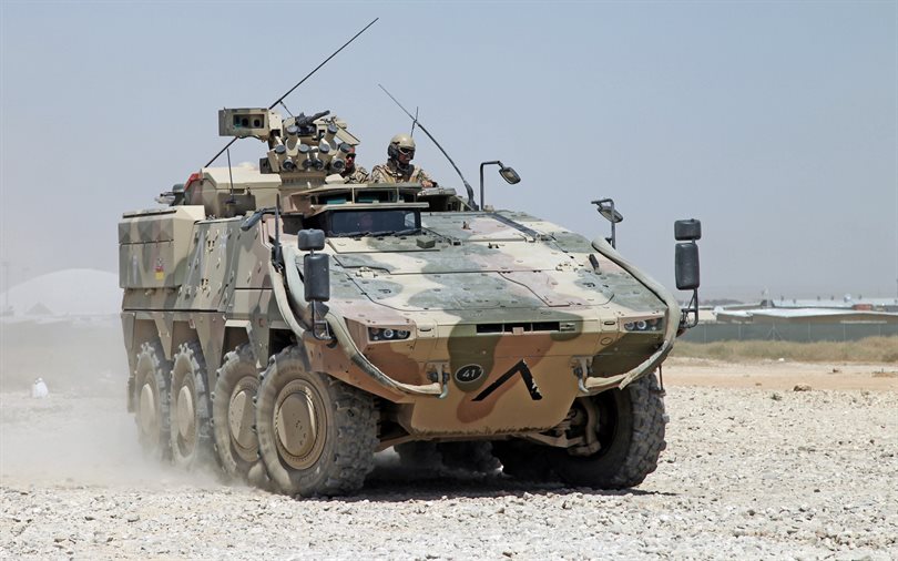 WARFARE Blog: ARTEC GmbH BOXER MRAV. Mais um gigante alemão.