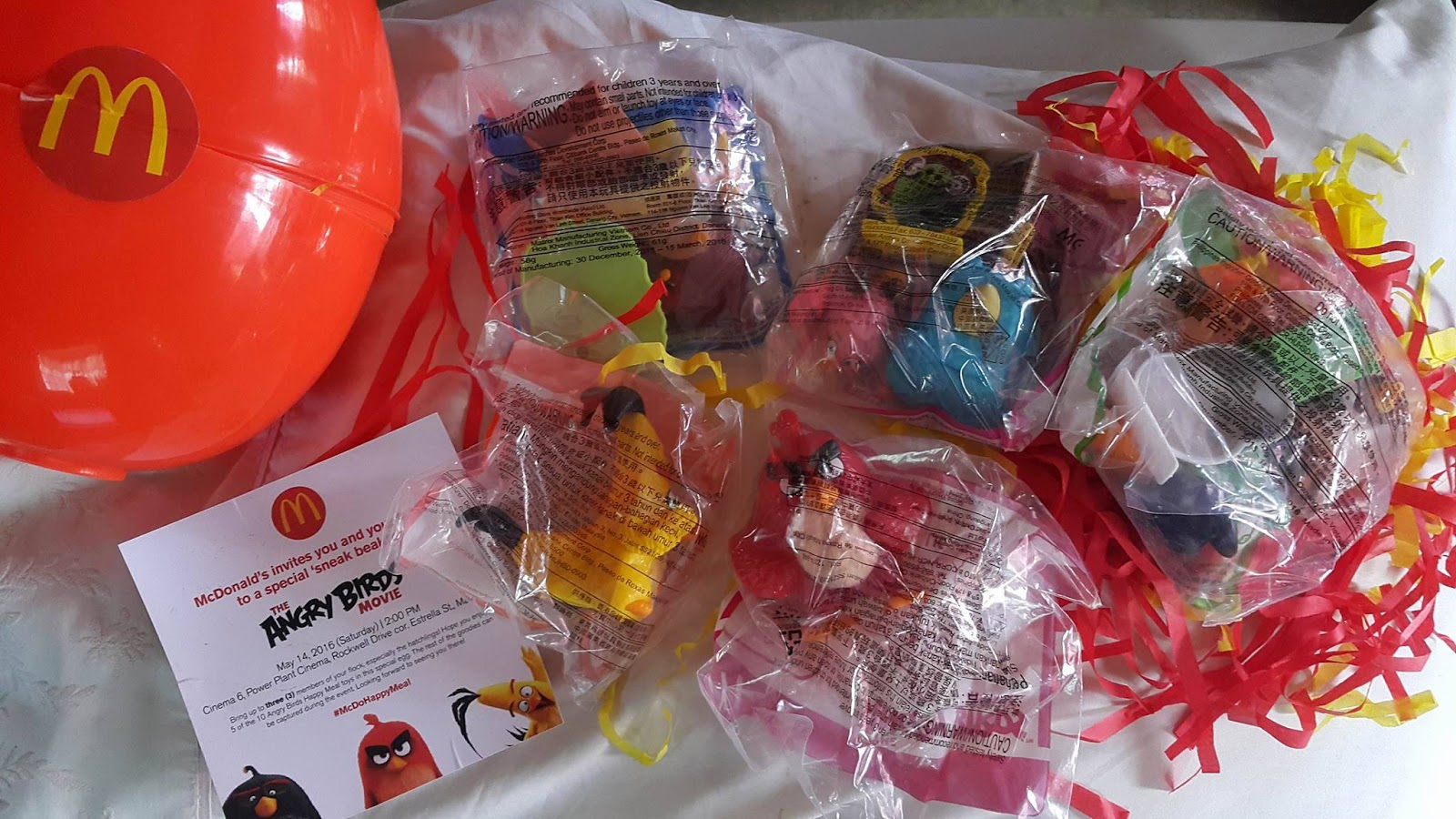 What's New : The Angry Birds Happy Meal Toys From Mcdonald's # ...