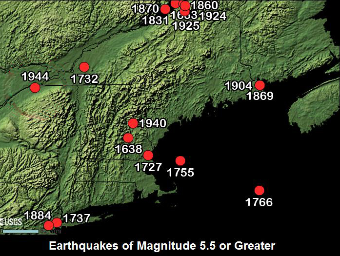 William & Mary Dyer: The great New England quake of 1638
