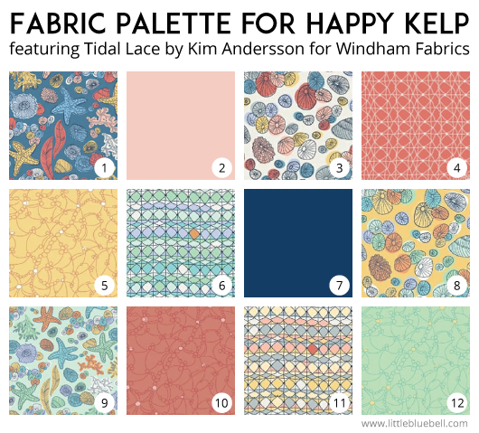 Little Bluebell: Now available: Happy Kelp and Tidal Lace