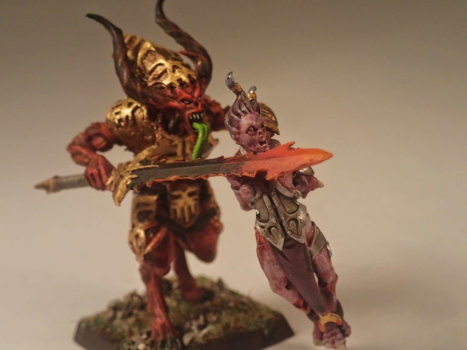 The Greater Army of Khorne: Converted Bloodletters with Daemonette ...