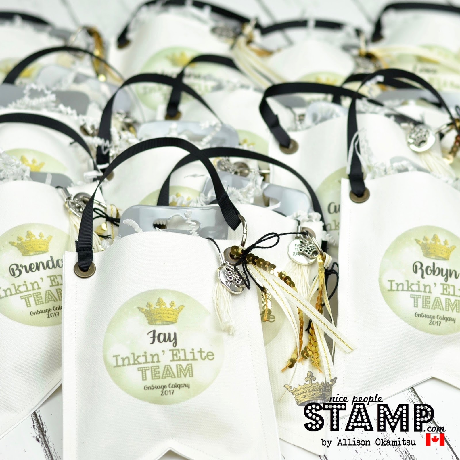 Inkin' Elite Team Gifts - Nice People STAMP!