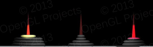 OpenGL Projects: Tower of Hanoi OpenGL Project OpenGL Projects: Tower of Hanoi OpenGL Project