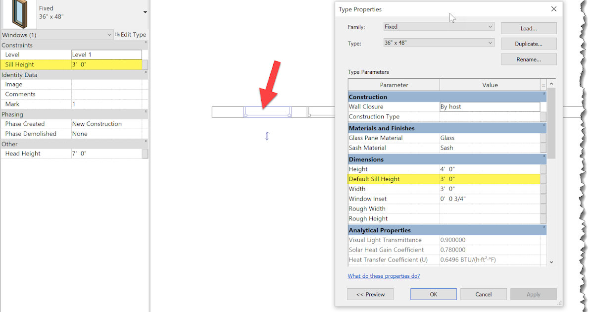 BIM Chapters: Resetting A Default Instance Parameter in Revit BIM Chapters: Resetting A Default Instance Parameter in Revit