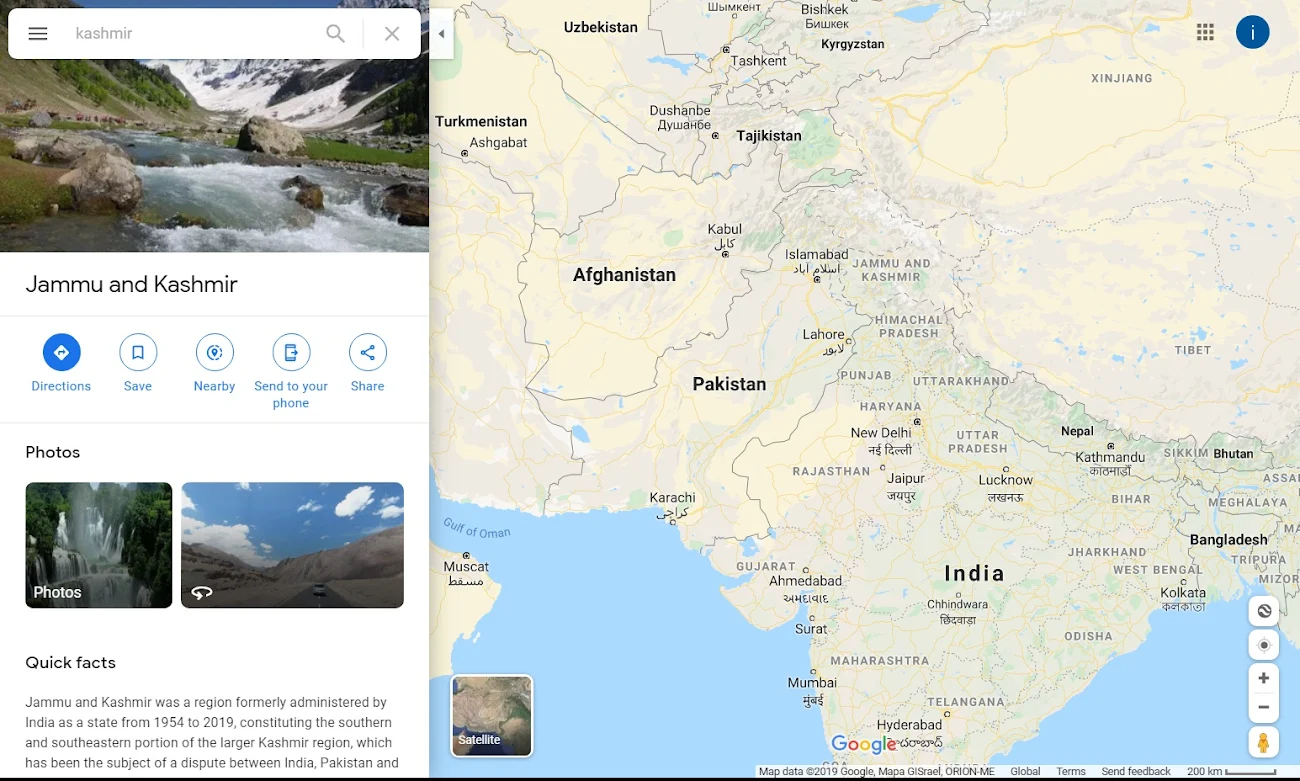Is Google Maps same for every country around the world? A research says No!