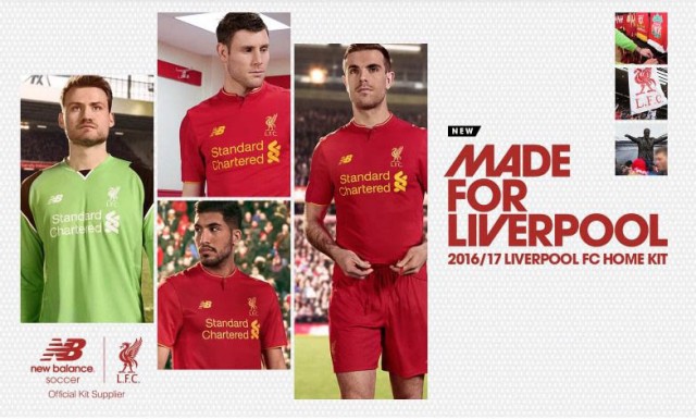 Camisas de Futebol: Os novos uniformes do Liverpool para a temporada ...