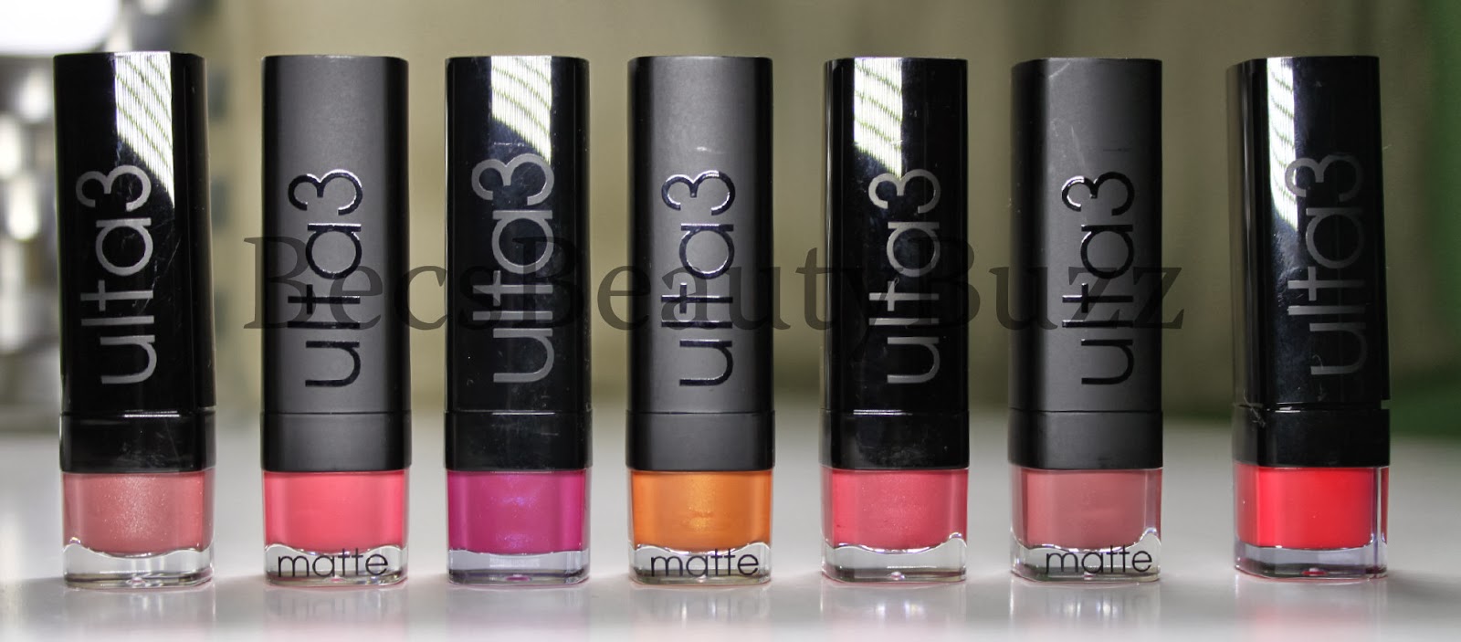 Luxe Lips for Less - Ulta3 Lipsticks | Bec's Beauty Buzz