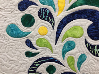 Hand Made Karma: Paisley Splash Elephant Baby Quilt - for Baby Lively