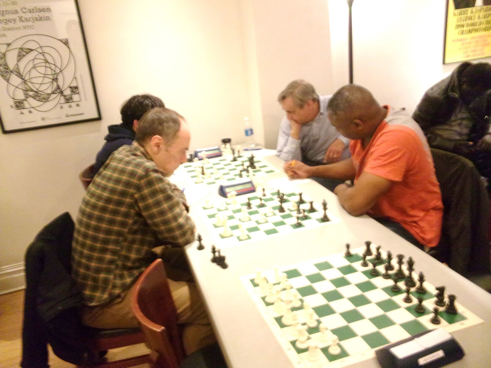 Jim West On Chess: Pix from Saturday Game/60 1/13/2018