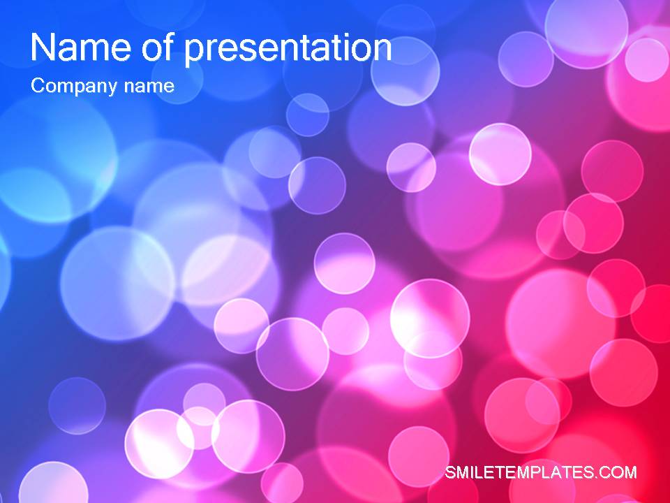 Colorful PowerPoint Template 1