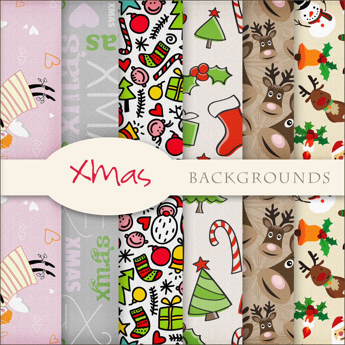 Scrap. DOT: New XMas Backgrounds