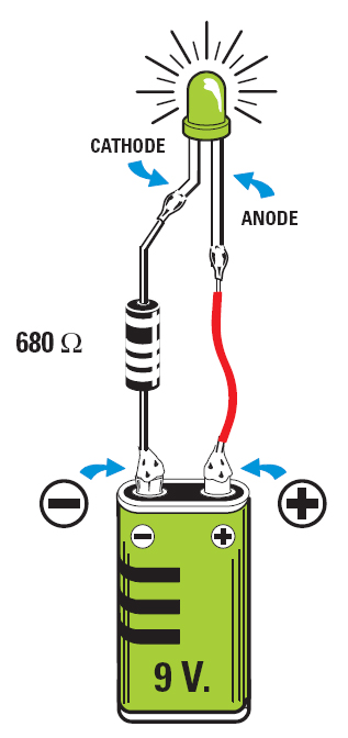 ` Tsai_Gaan: Un circuit clignotant universel pour LED bleues