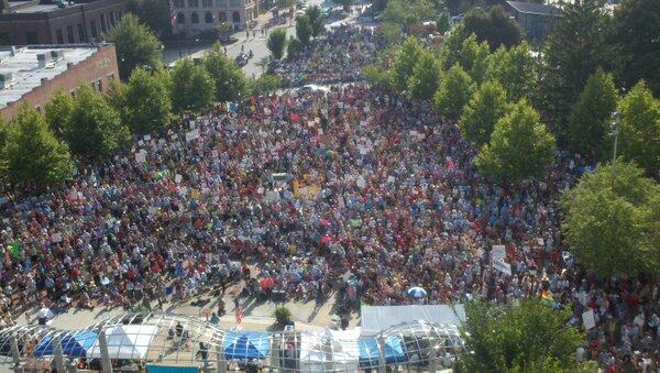 Teamster Nation: Anti-ALEC Moral Monday protests spread