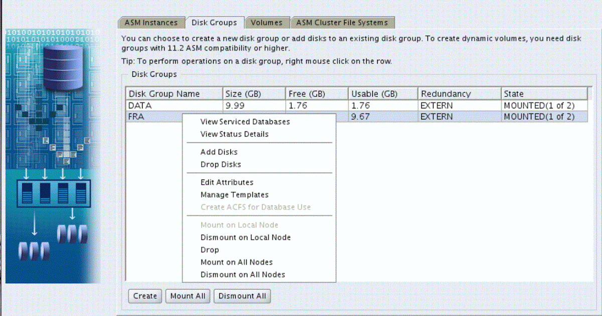 Durham Oracle Asm Disks Not On Cluster 