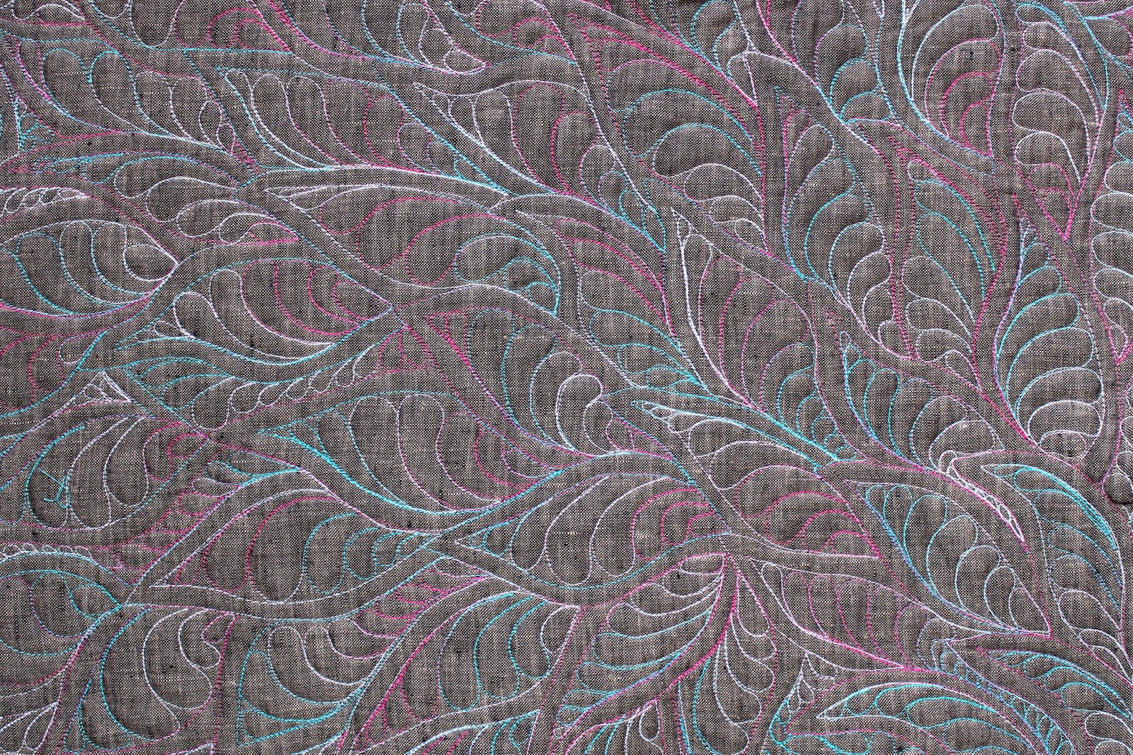 Rachael Rabbit: Practice Placemats - Free Motion Feathers