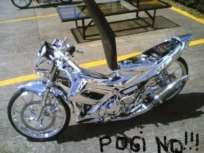 Modifikasi Satria FU Ceper Drag Airbrush | JDM-Modifikasi